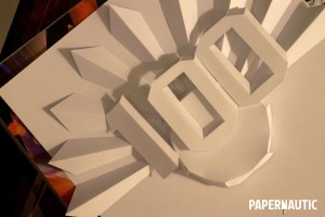 Making a Paper Relief Sculpture as Milestone - Papernautic